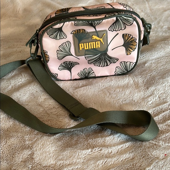 Puma | Bags | Puma Pink Floral Womens Bag | Poshmark
